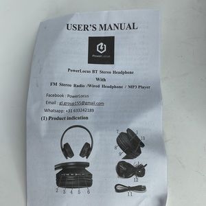 Power Locus | Headphones | New Powerlocus Wireless Bluetooth Overear ...
